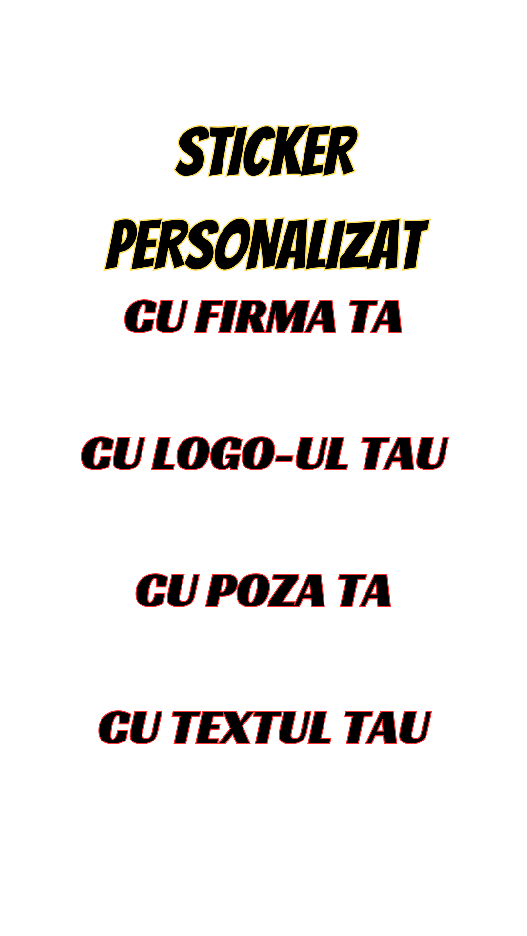 Stickere auto MXS CUSTOM